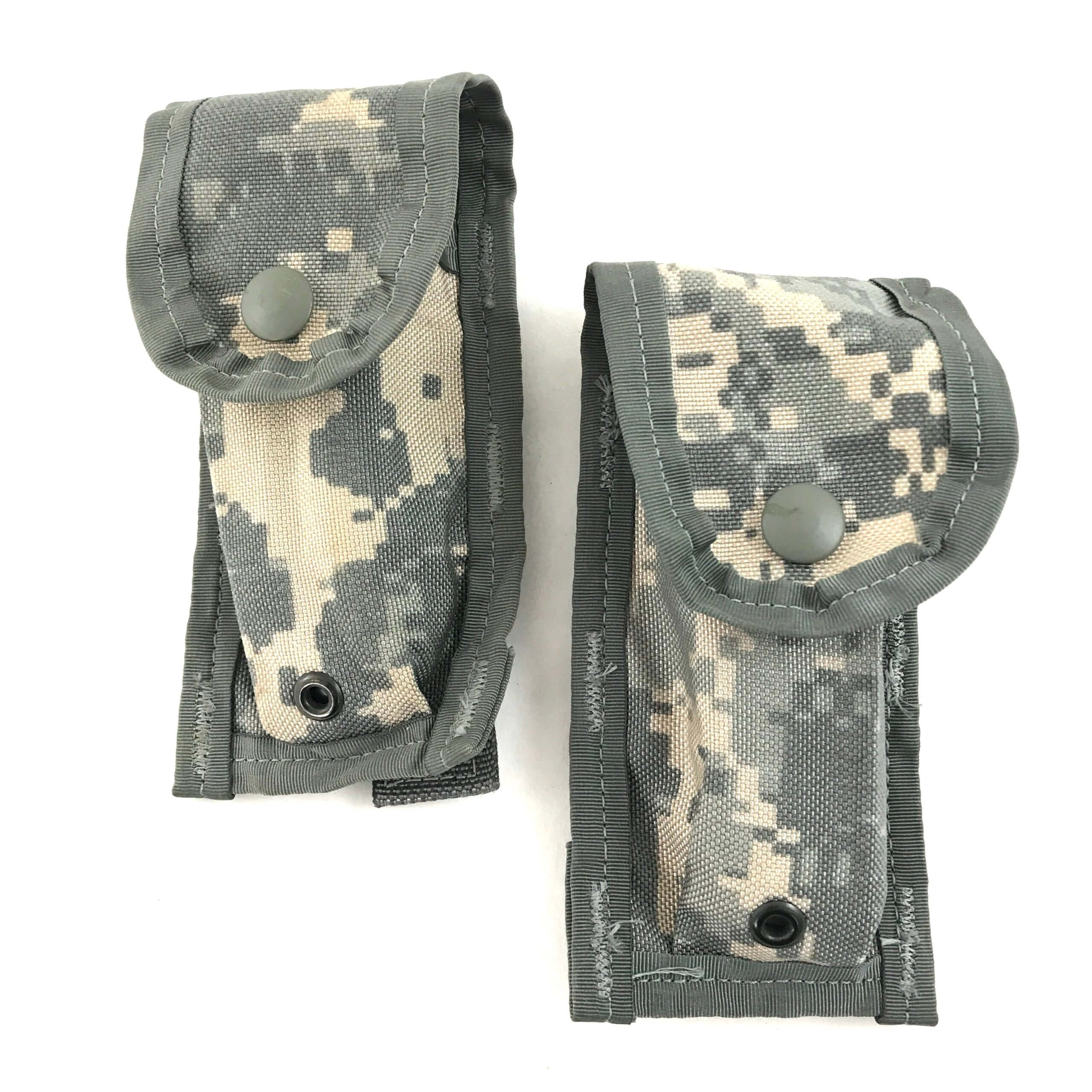 Pre-owned 9mm Single Mag Pouch, ACU - Army Surplus