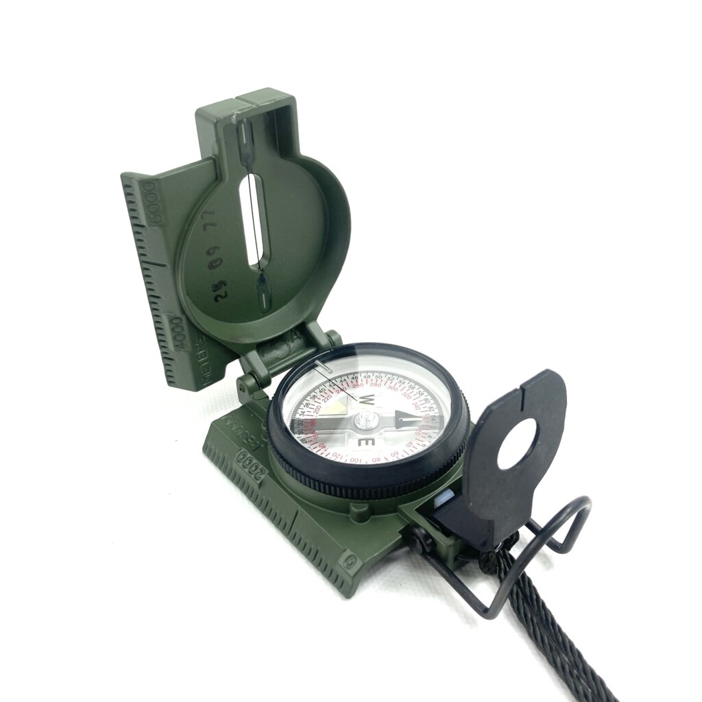 USGI Tritium Lensatic Compass, Model 3H [Genuine US Military Issue]