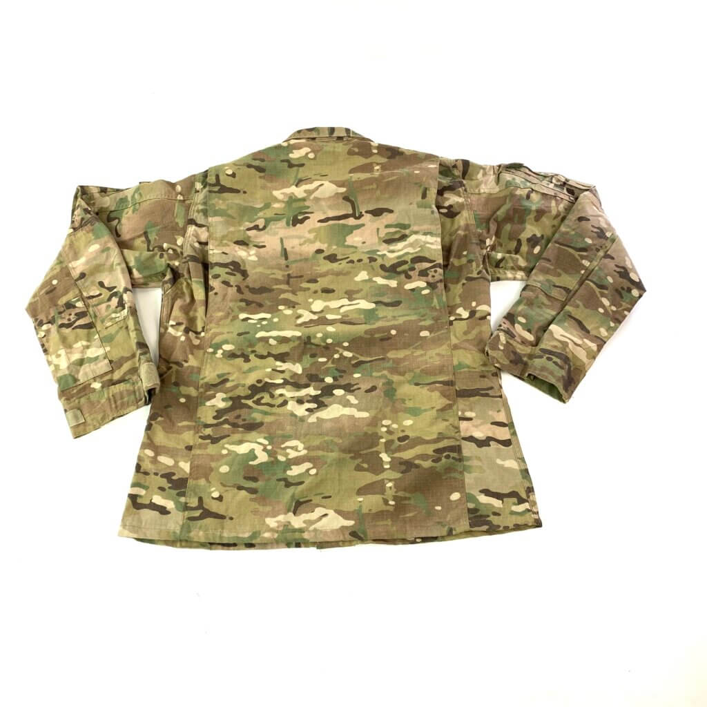 US Army Multicam FRACU Coat w/ Hook and Loop Name Tape and Cuffs
