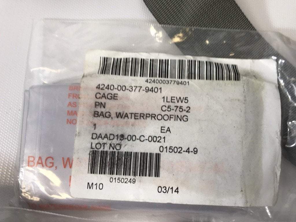 Army M50 Gas Mask with Case and Accessories, Size Large - Army Surplus