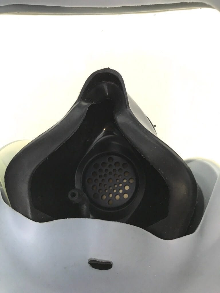 Used USAF MCU-2P Gas Mask Air Force MSA Face Mask