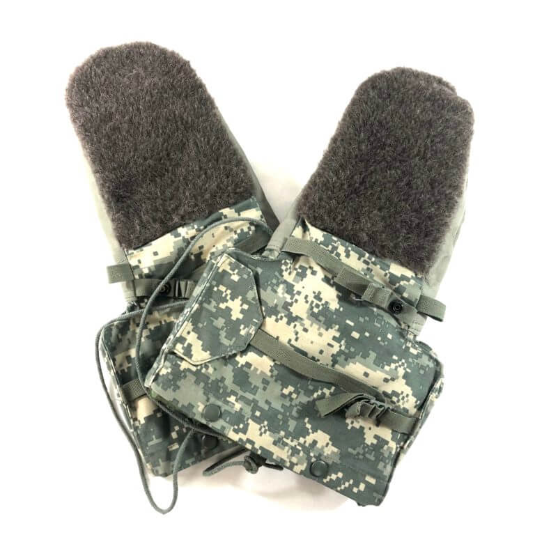 Extreme Cold Weather Mittens, ACU [Genuine Army Issue ECWS]
