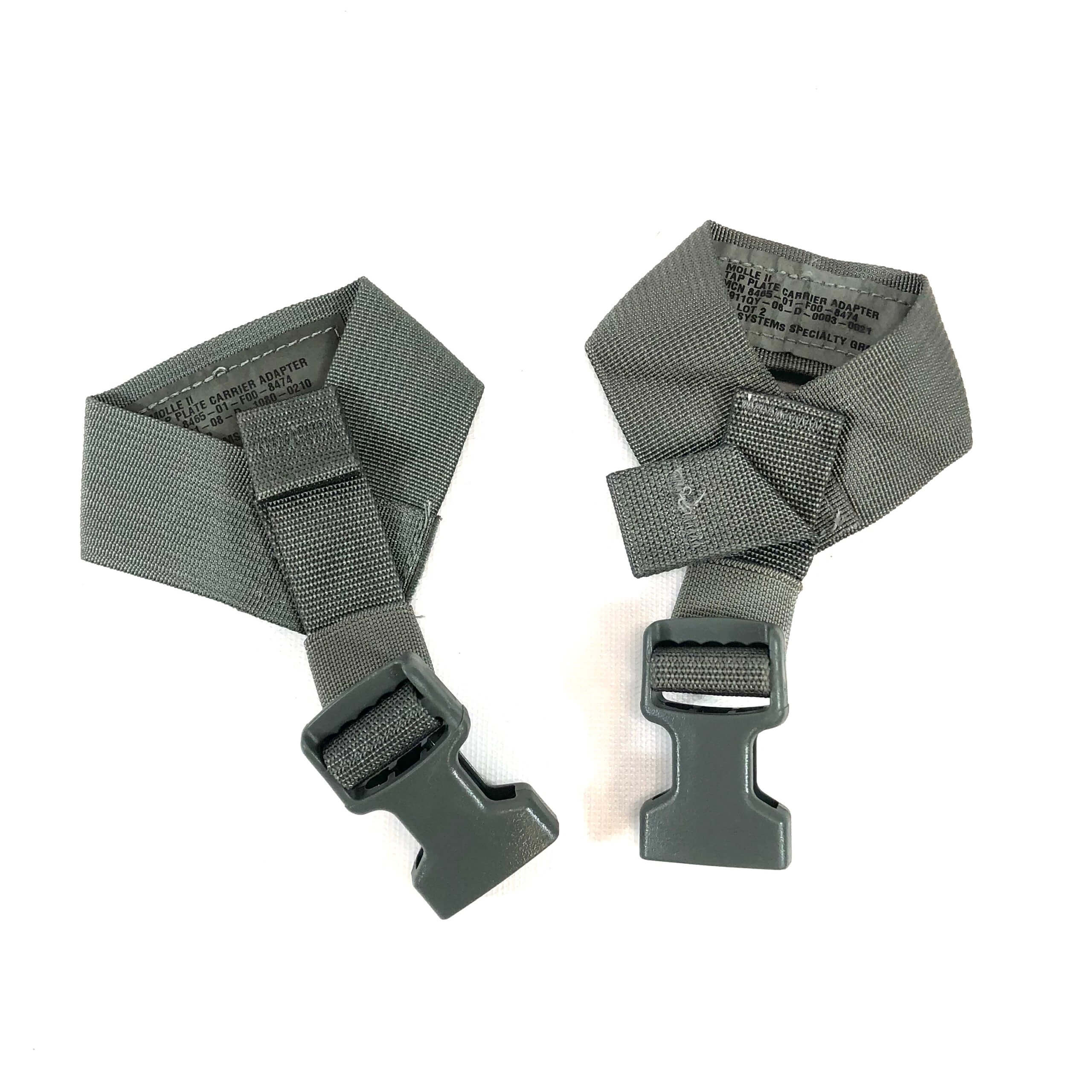2 US Army TAP Plate Carrier Adapters [Genuine Army Issue]