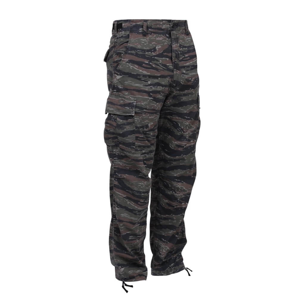 Rothco Camo Tactical BDU Pants, Tiger Stripe Camo