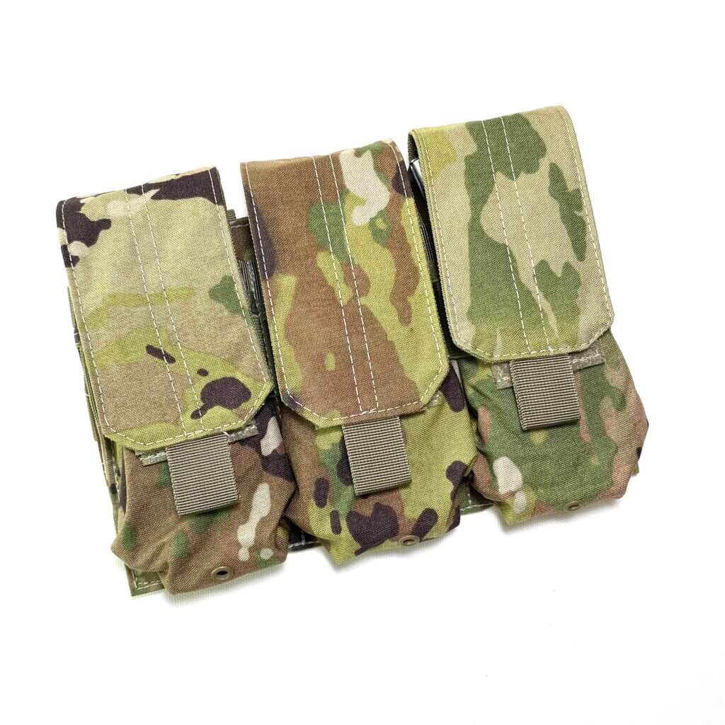 ALICE Three Magazine Pouches for Sale, OD Green [Genuine Army Issue]