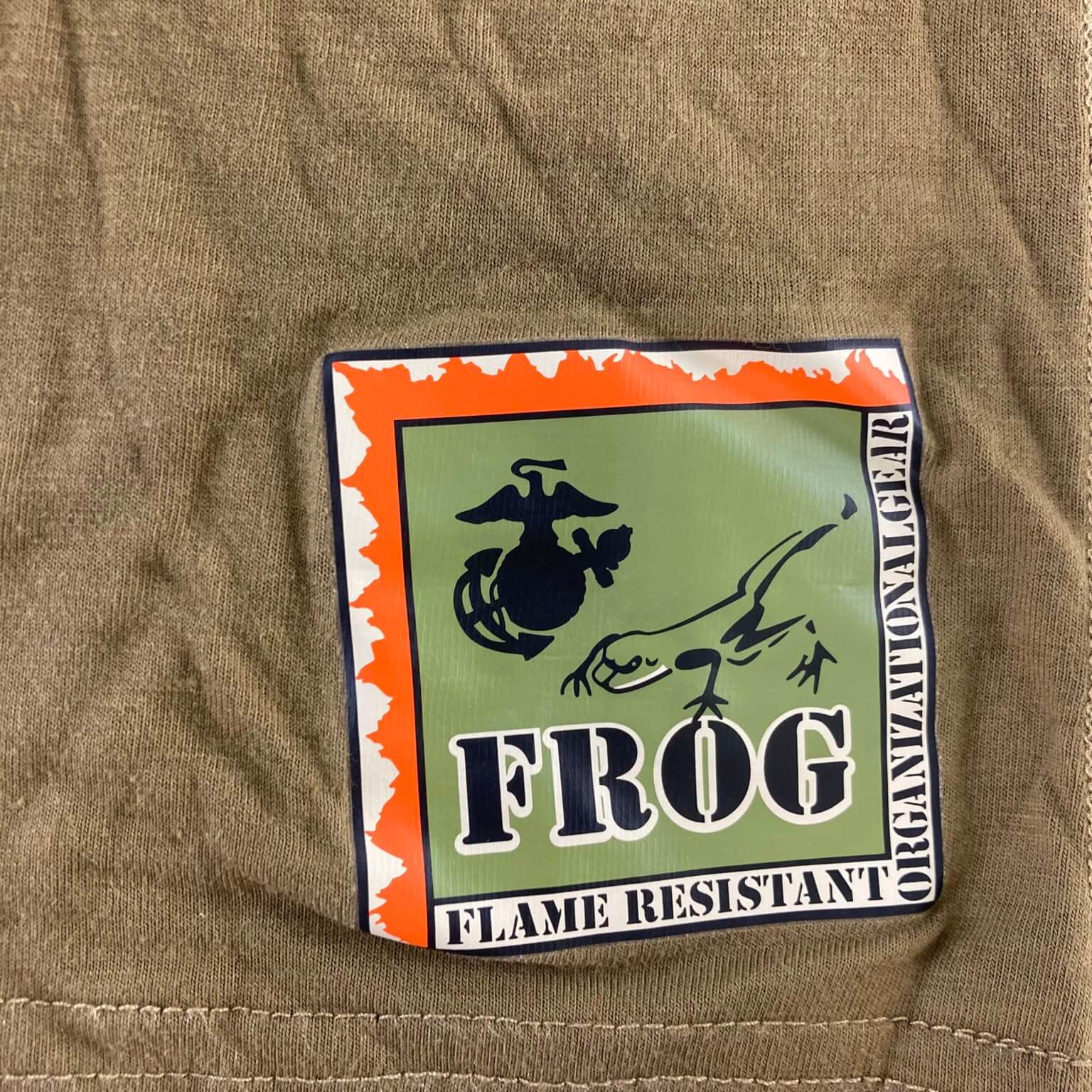 USMC by XGO FROG Base Layer Shirt, Long Sleeve, Coyote Brown