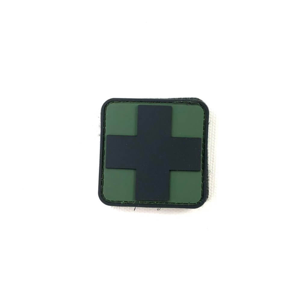 North American Rescue PVC Medic Cross Patch, 2" x 2" - Venture Surplus
