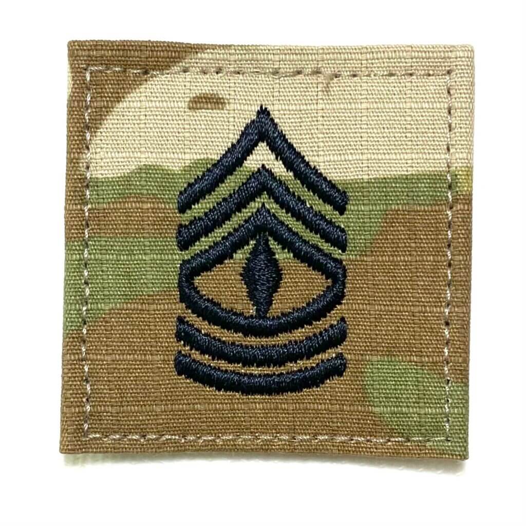 Army First Sergeant Rank Patch - Venture Surplus