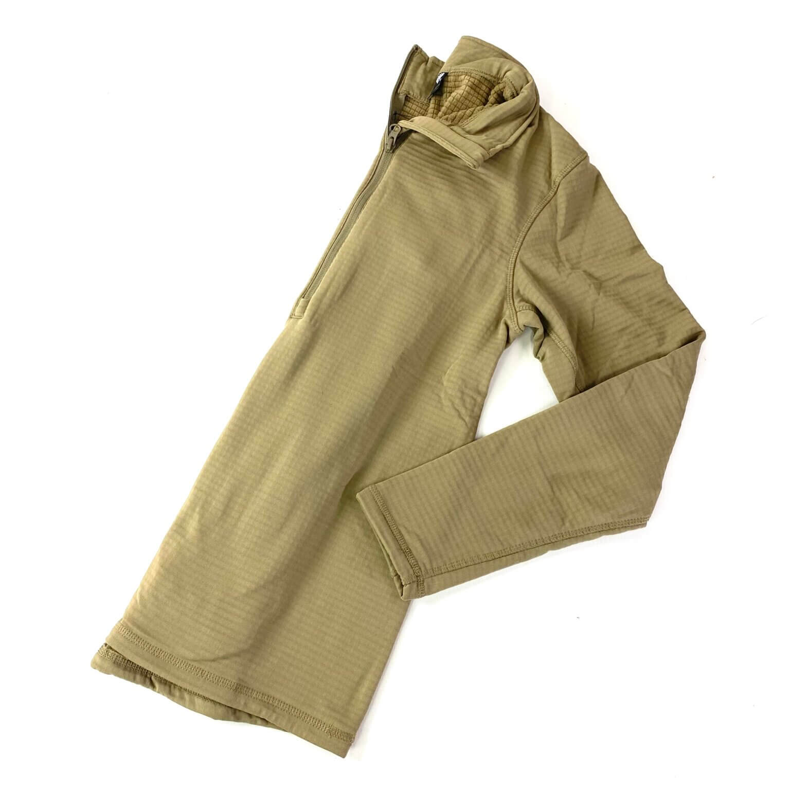 Condor Base II Pullover Grid Fleece, Tan 499 - Venture Surplus