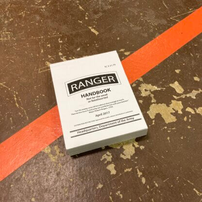Ranger Handbook, TC 3-21.76 Manual - US Army Issue