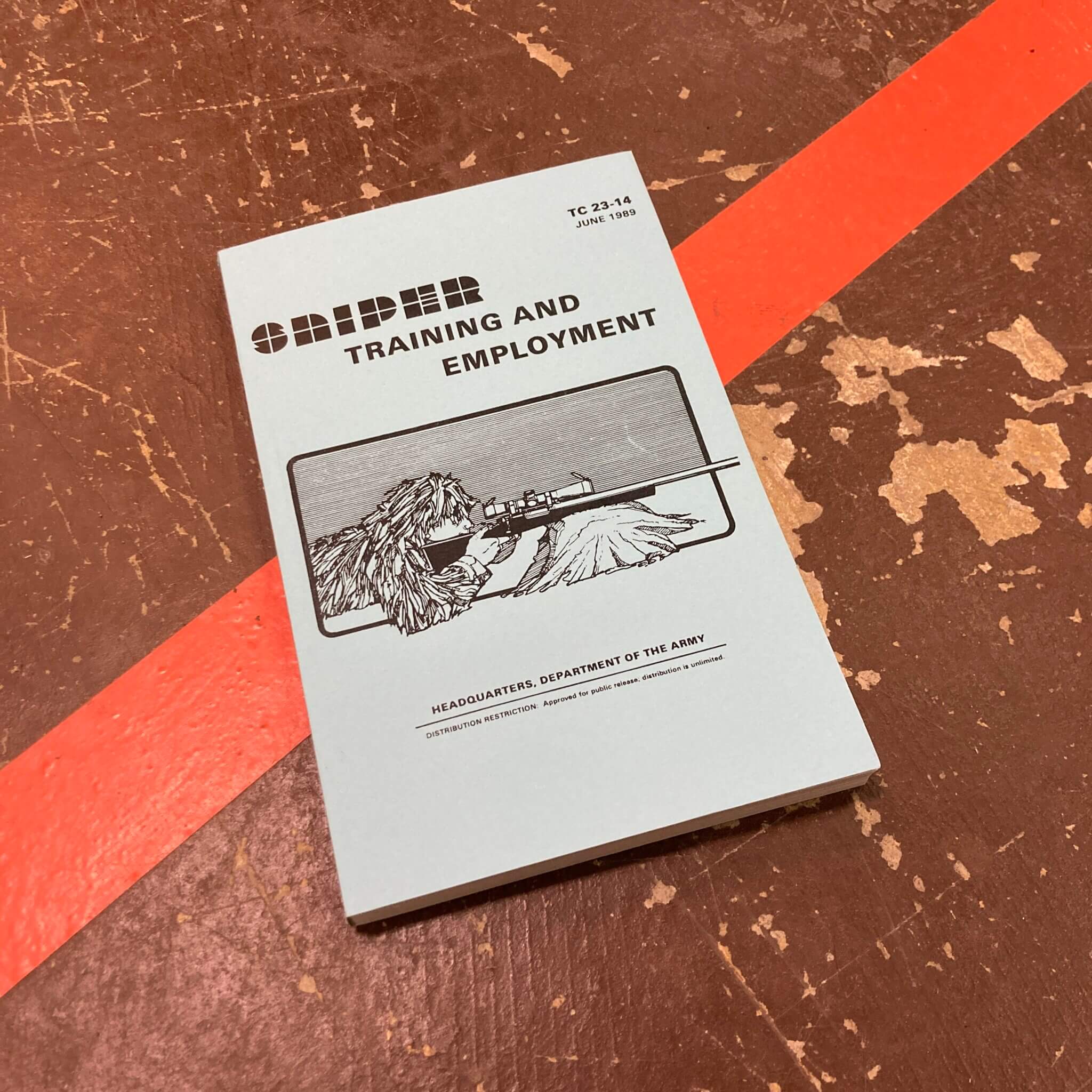 Sniper Training and Employment, TC 23-14 Manual - Army Issue