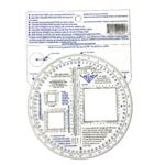 Military Map Protractor, Round - Venture Surplus