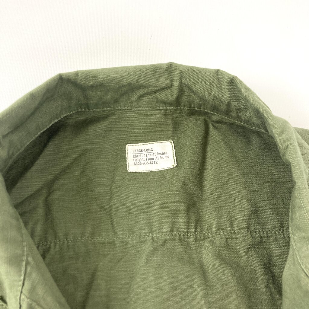 USGI Cotton/Poplin Ripstop Coat, Class 1, OG 107, 3rd Pattern