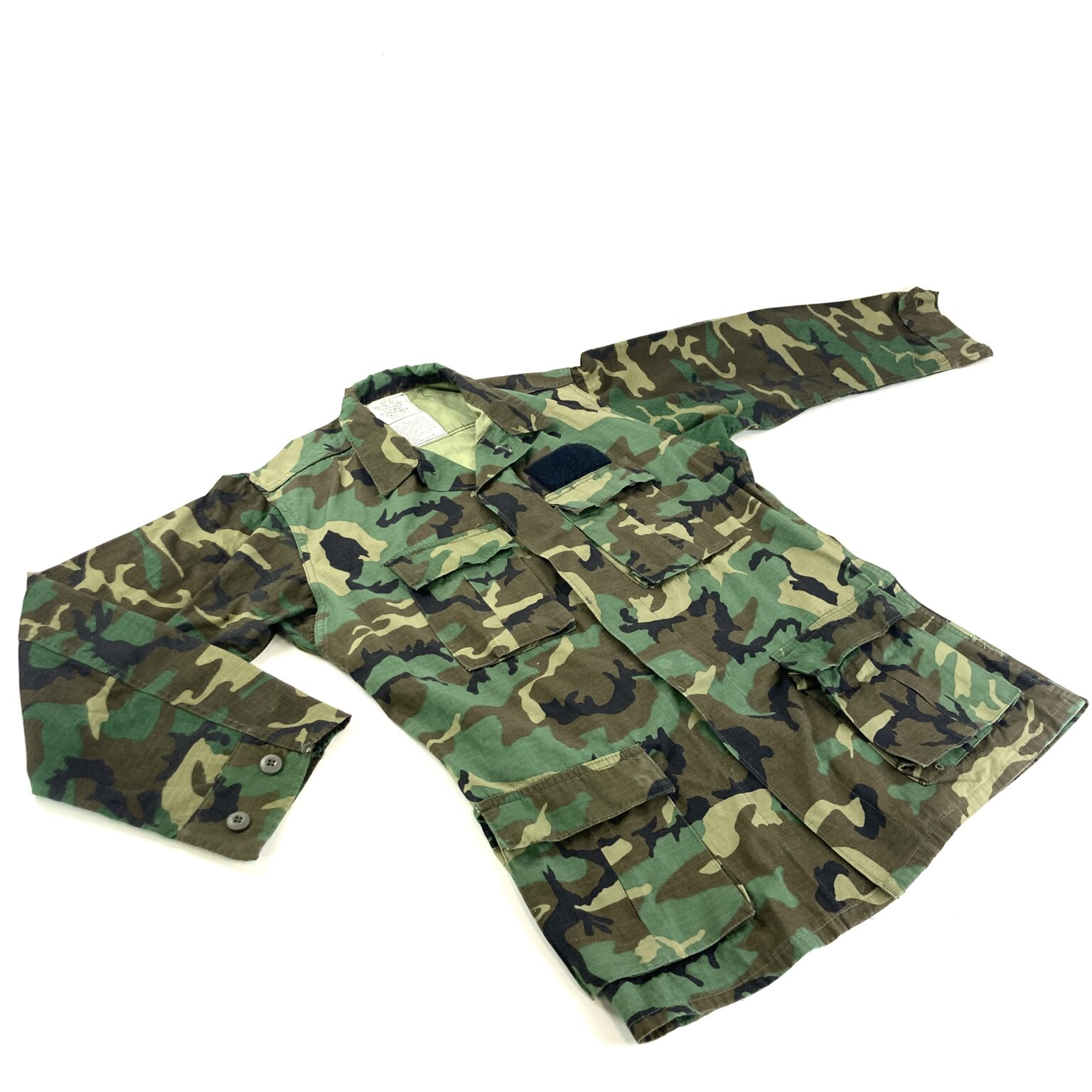 USGI RDF ERDL Hot Weather Coat, Brown Dominant - Venture Surplus