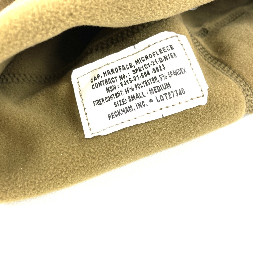 USMC Polartec Hardface Micro Fleece Cap - Genuine Marine Corps Issue