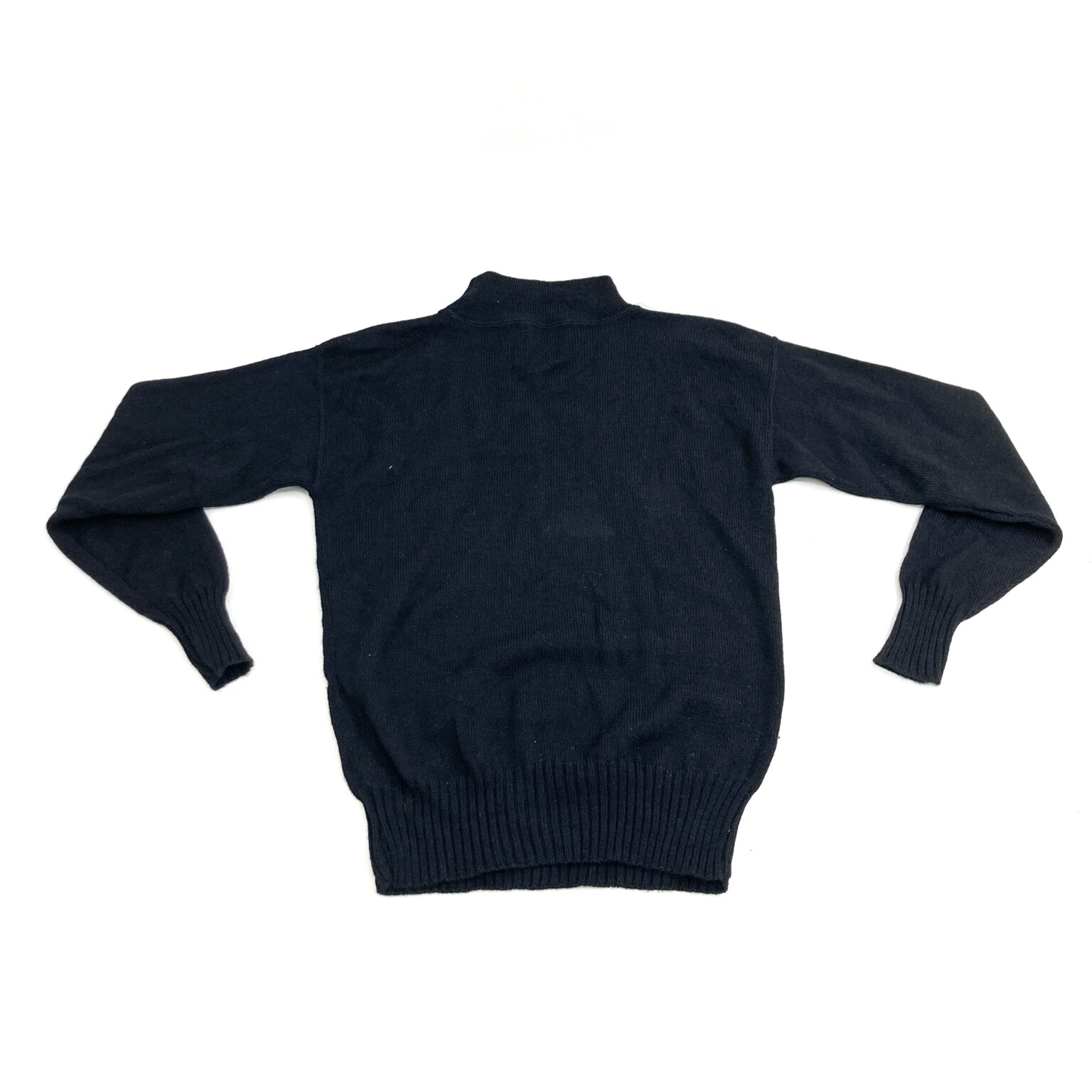 US Navy Wool Sweater, Black - Venture Surplus