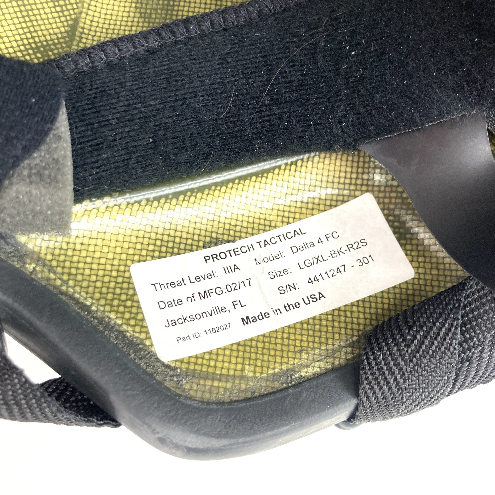 Protech Delta 4 Helmet, Full Cut, L/XL - Venture Surplus