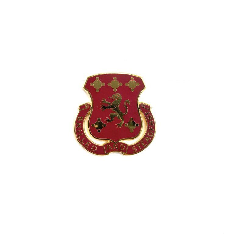 US Army 704th Support Battalion Unit Crest Pin - Venture Surplus