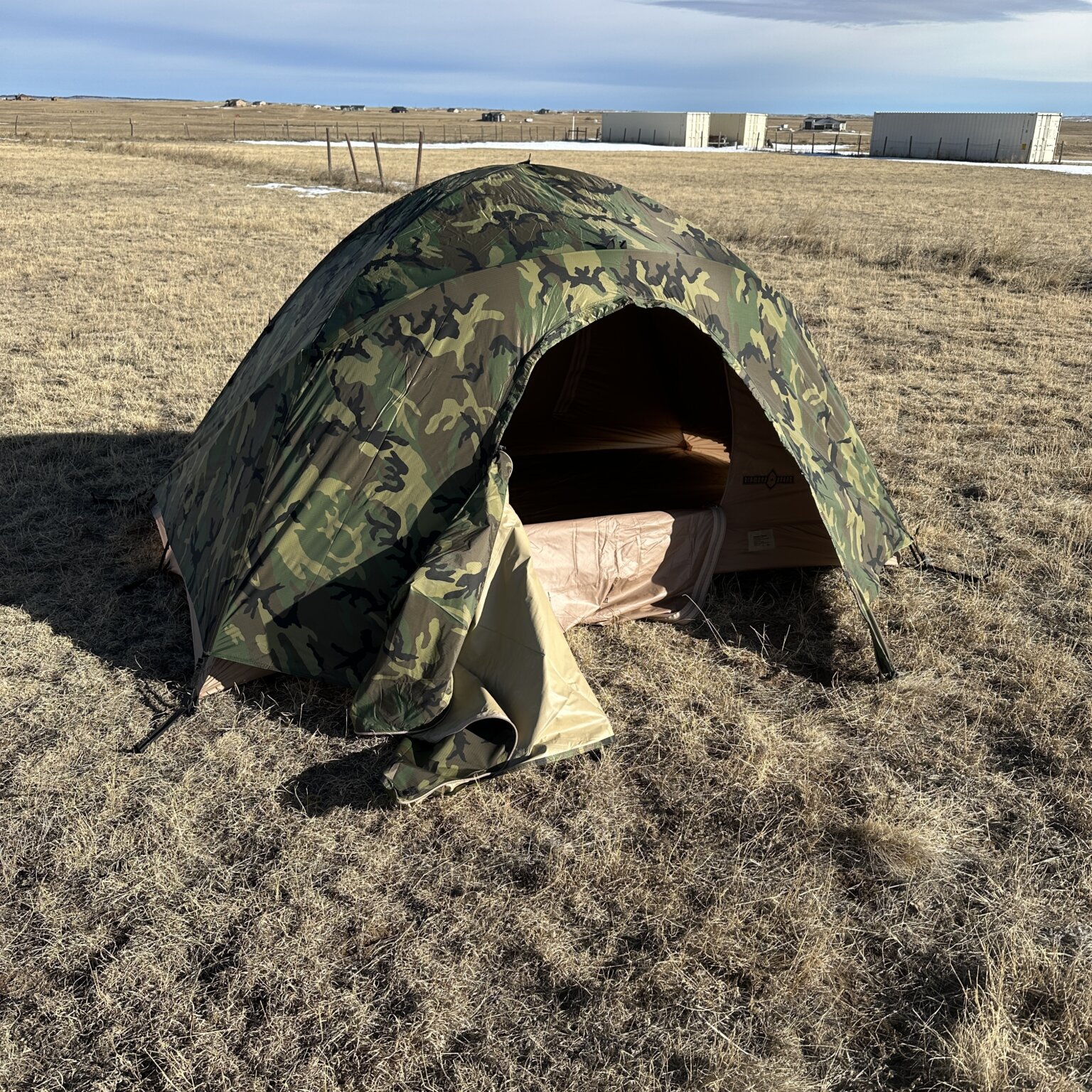 USMC 2 Person Combat Tent, Woodland - Venture Surplus