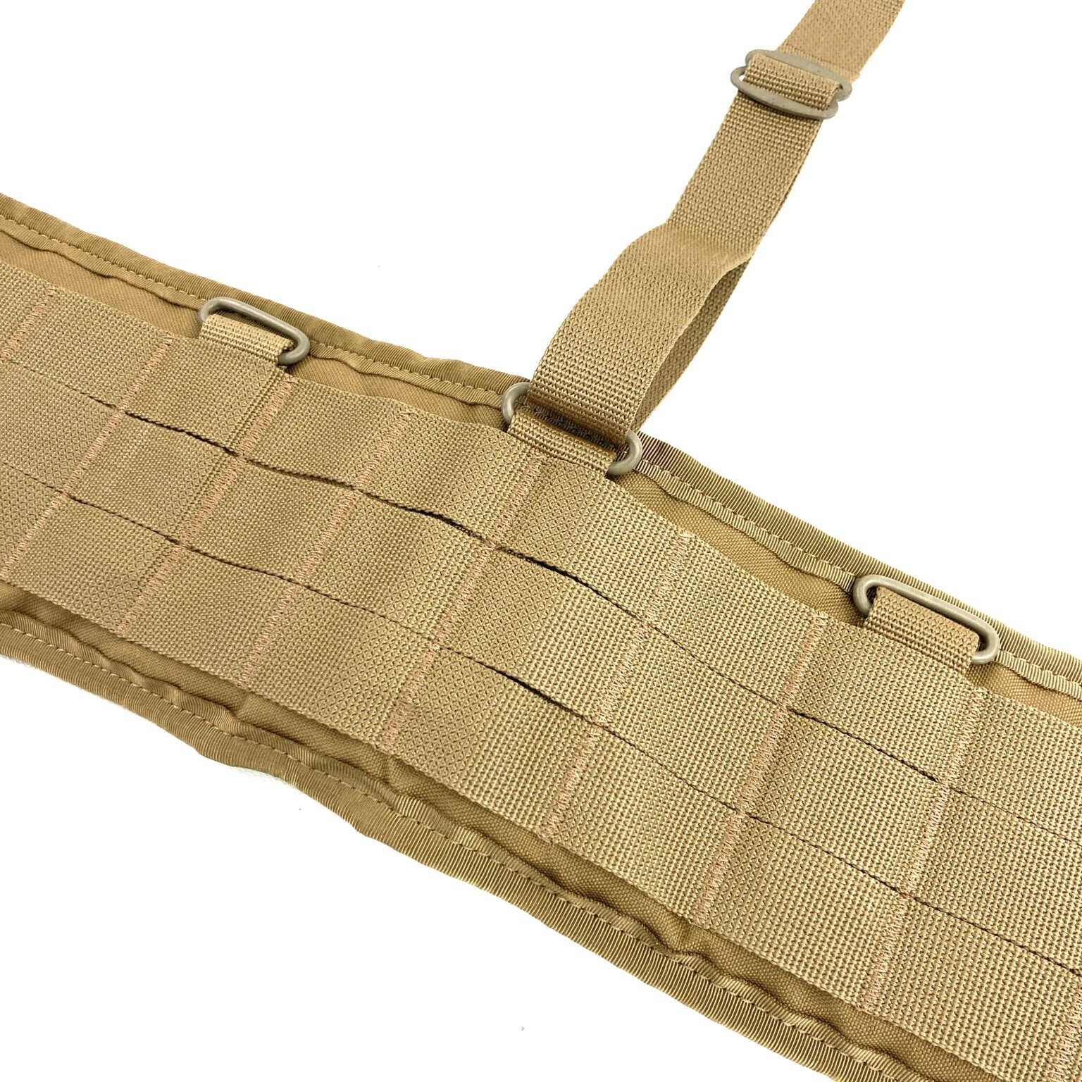 USMC Padded Sub Belt w/ Suspenders, Coyote Brown - Venture Surplus