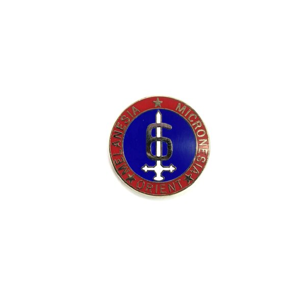 USMC 6th Marine Division Pins, 7/8 Inch - Venture Surplus