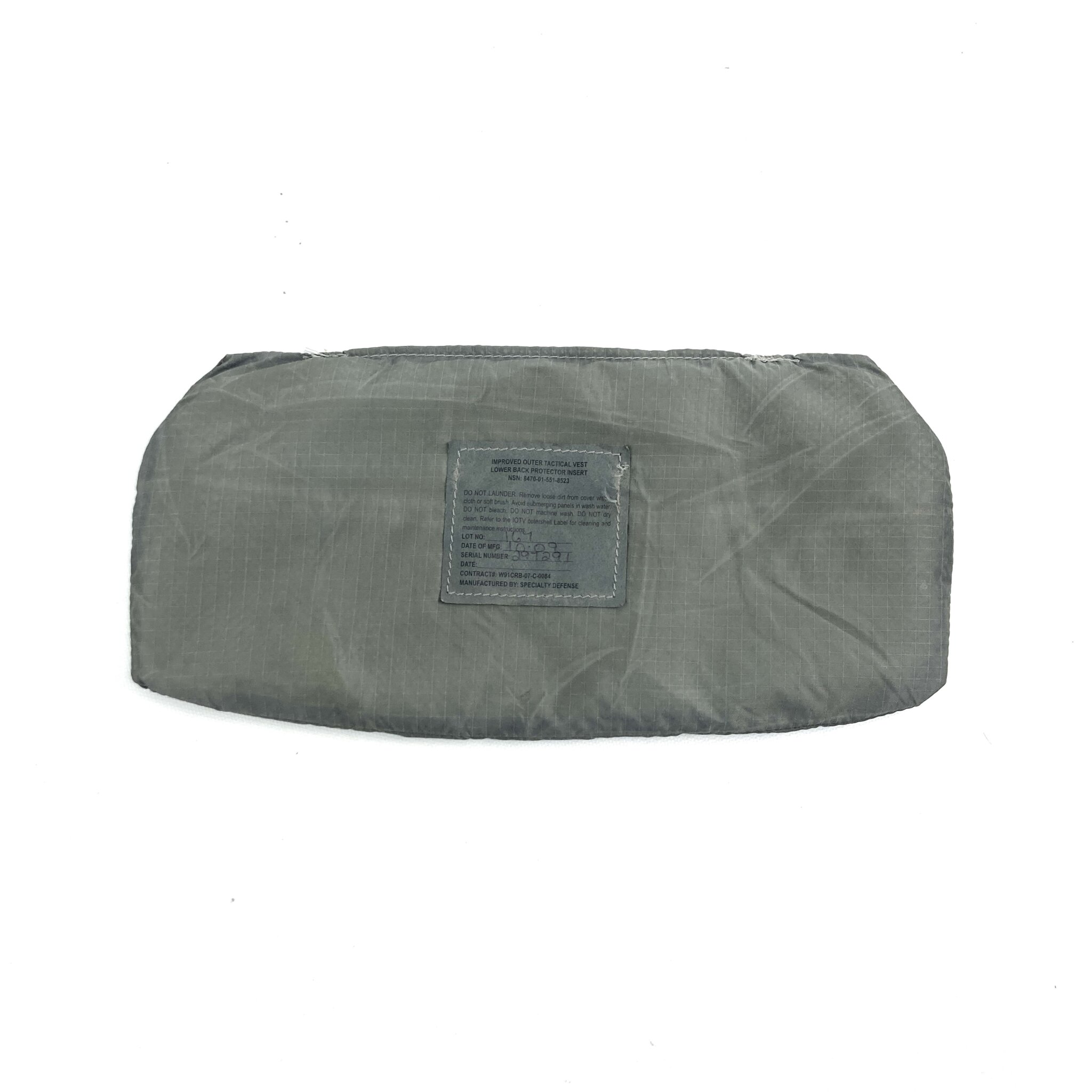 US Army IOTV Lower Back Protector Armor Panel - Venture Surplus