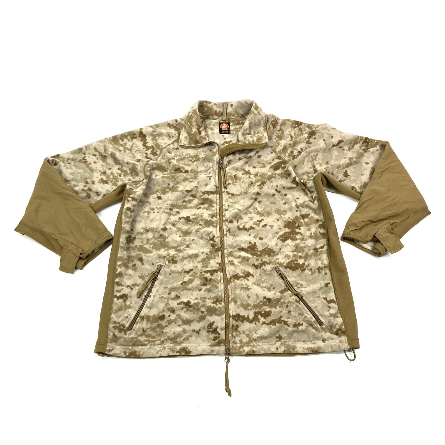 USMC Wind Pro Fleece Jacket, Desert MARPAT - Venture Surplus