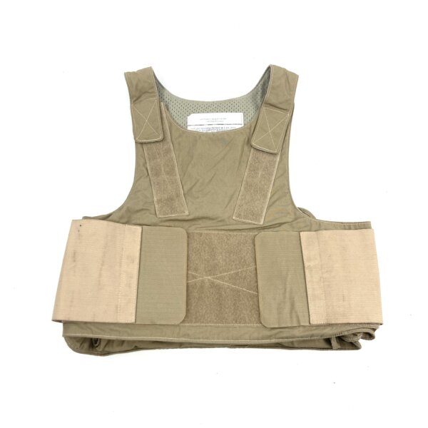 Safariland Low-Vis Body Armor Carrier, No Armor, Khaki - Venture Surplus